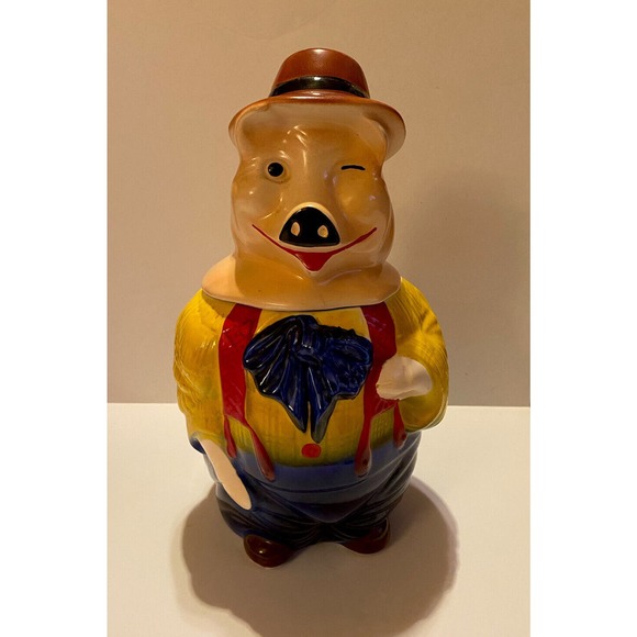 Mccoy | Dining | Vintage Original Rare Winking Pig By Mccoy Cookie Jar ...